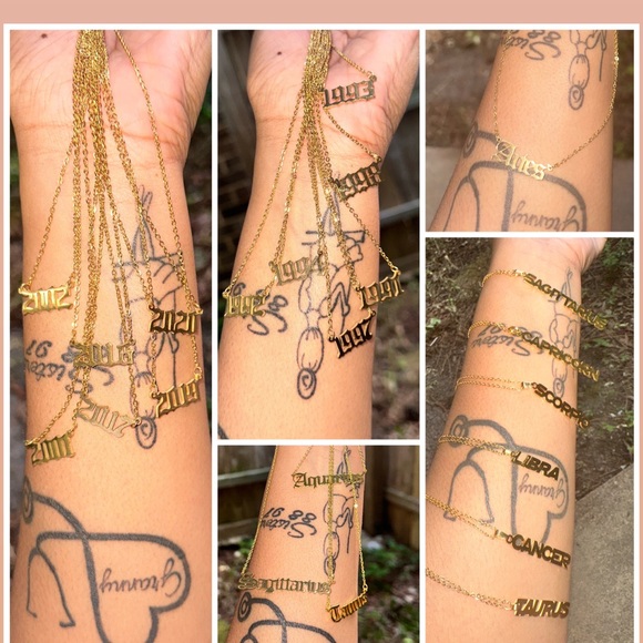 Jewelry | Zodiac Birth Year Chains | Poshmark